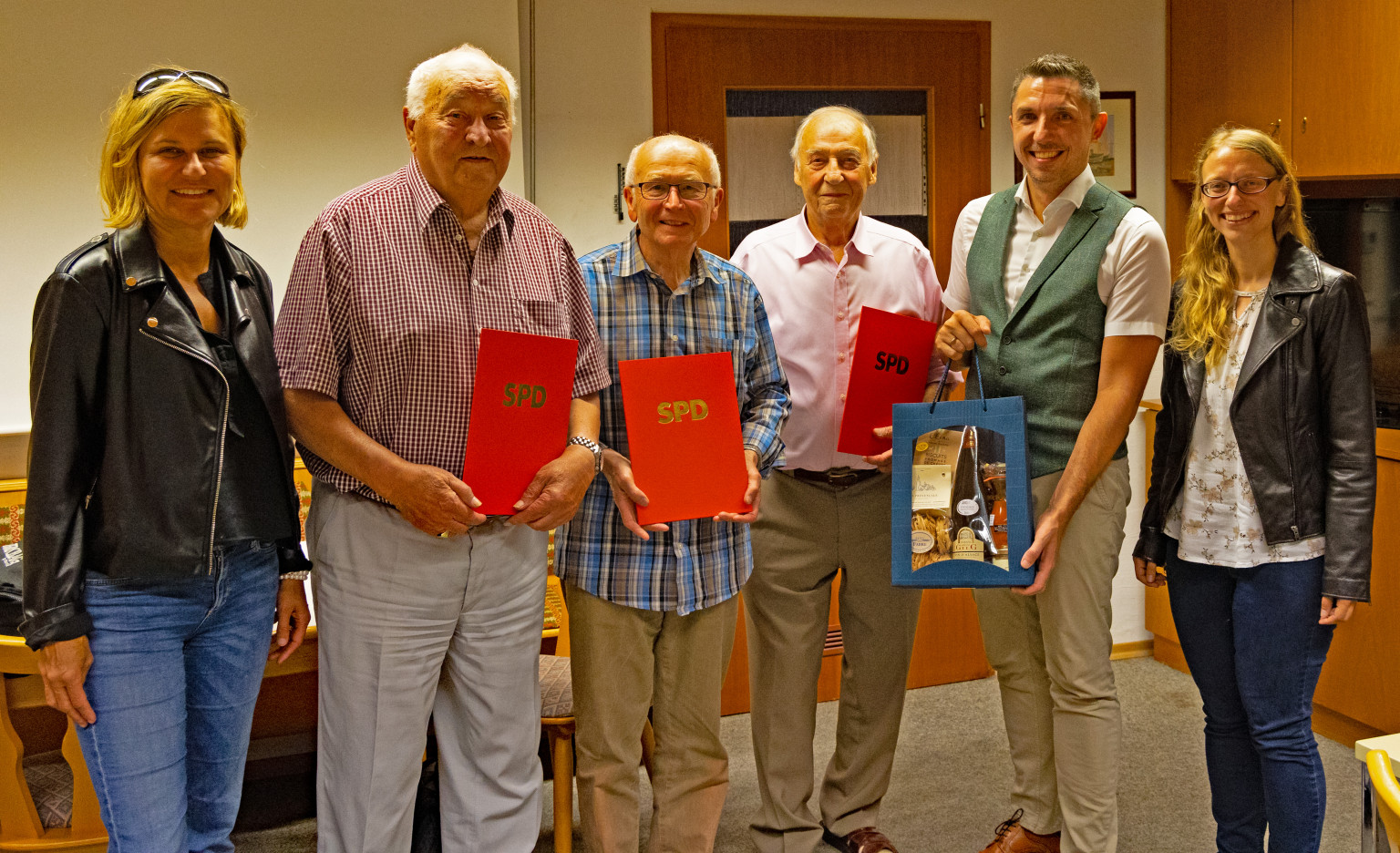 Langjährige Mitglieder geehrt - SPD Mering